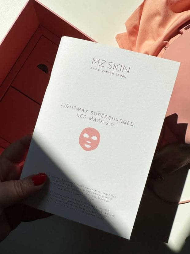 Wir testen die luxuriöse LightMAX Supercharged LED Mask 2.0 von MZ Skin ...