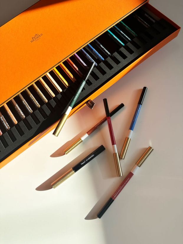 First Look: Trait d'Hermès Color Eye and Lip Pencils - Hey Pretty